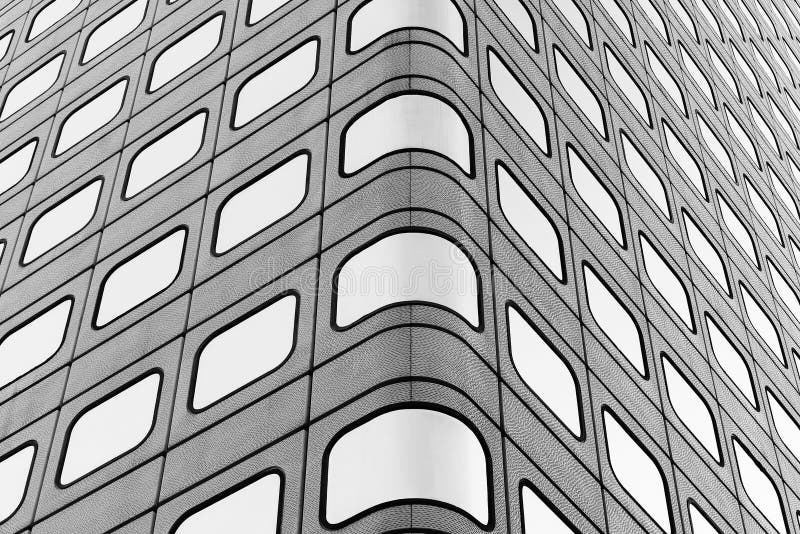 Exterior Of Modern Architecture Building Abstract Background In