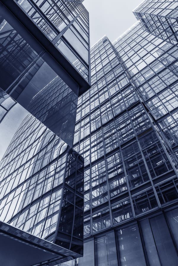 Exterior of Modern Architecture. Building Abstract Background Stock ...