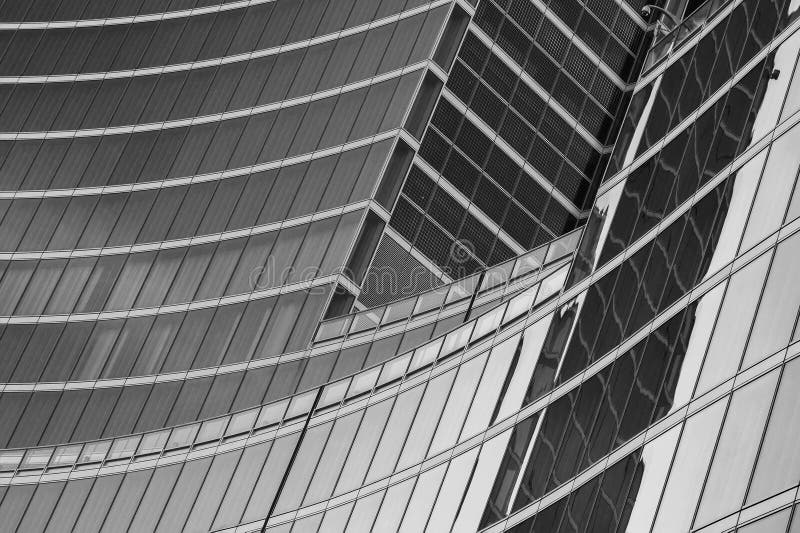 Exterior Of Modern Architecture Building Abstract Background Stock