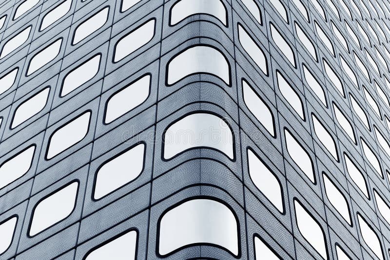 Exterior of Modern Architecture. Building Abstract Background Stock ...