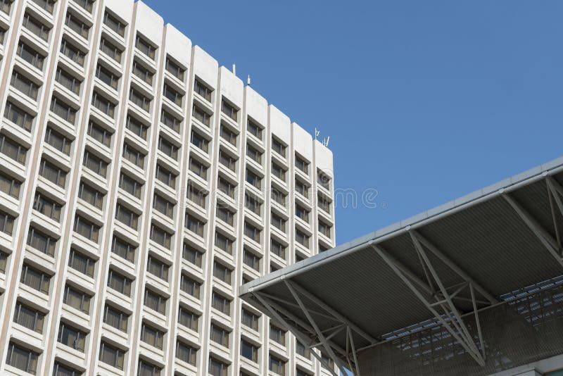 Exterior of Modern Building Stock Image - Image of condo, apartment ...