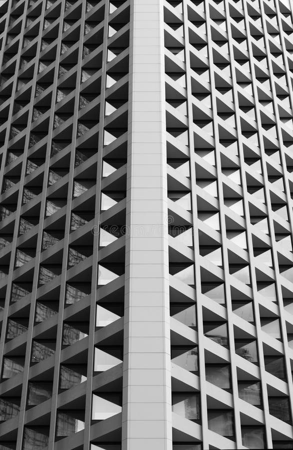 Modern Building Abstract Background Pattern Stock Image - Image of ...