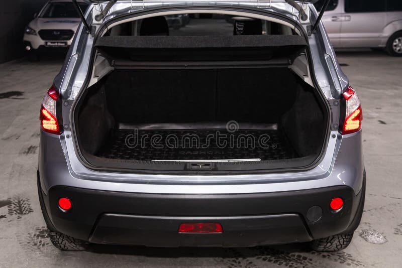 Exterior of a modern car stock image. Image of open - 177402213