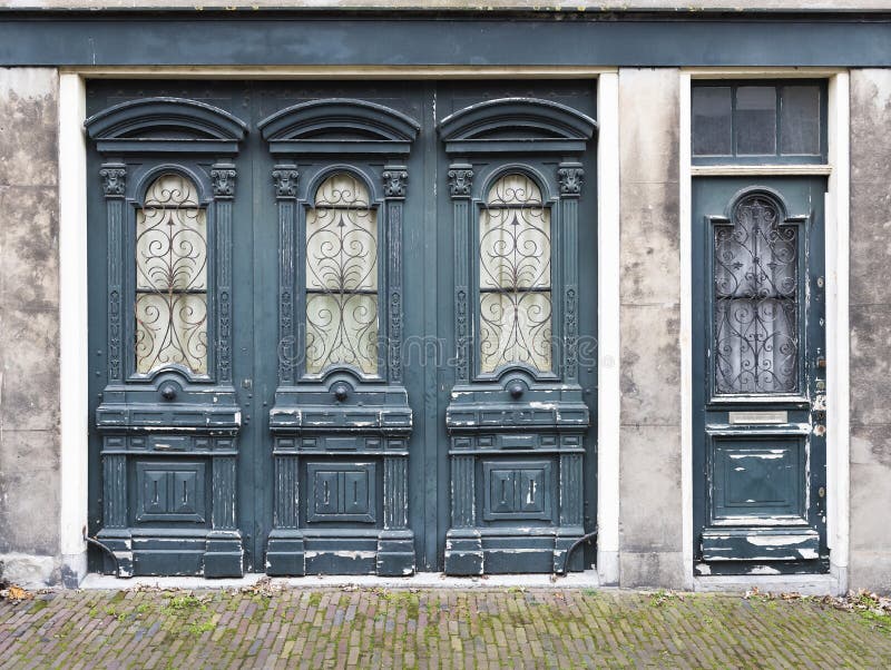 Exterior of Old Style Architecture Stock Image - Image of poor ...