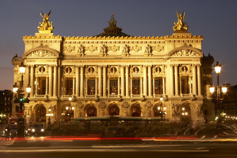 Outside The Paris Opera House