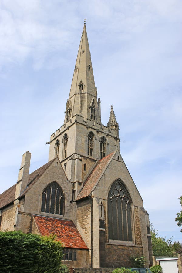 Church in Cambridge, England Stock Photo - Image of worship, cambridge ...