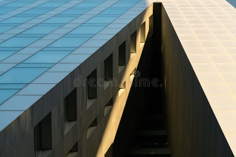 Exterior Part of a Building that Looks Like it Has Been Dug Out in the ...