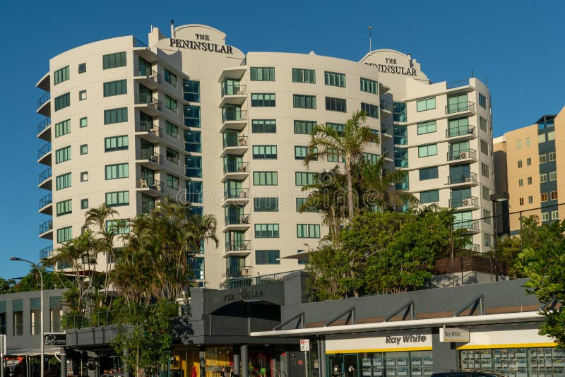 The Exterior of the Peninsular Beachfront Resort, Mooloolaba Editorial ...