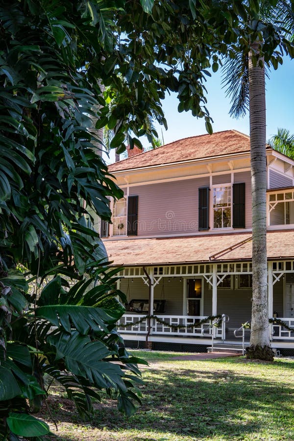 Exterior of private house editorial stock photo. Image of america ...