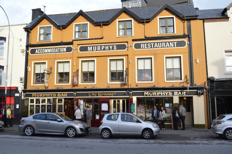 Exterior of a Pub on the Streets of Killarney, Ireland Editorial Stock ...