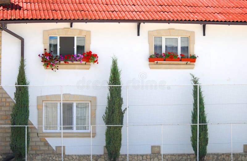 Exterior of rural home stock photo. Image of dwelling - 5818906