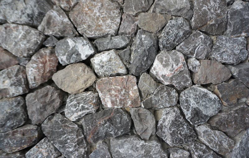 Exterior Stone Wall Texture And Pattern Stock Image - Image of ...