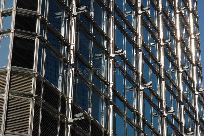 Exterior Structure of Business Building Stock Photo - Image of building ...