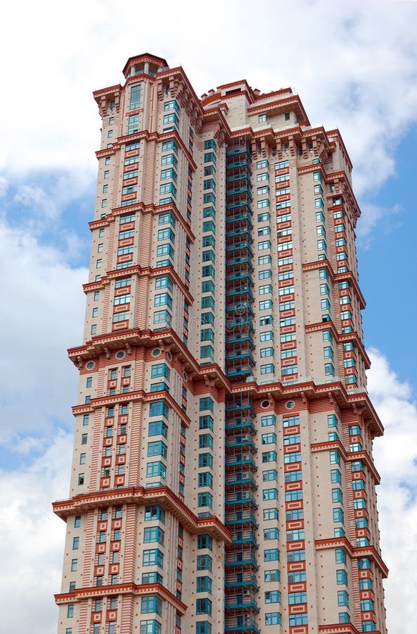 Exterior of a Tall Building Stock Photo - Image of glass, chrome: 5519094