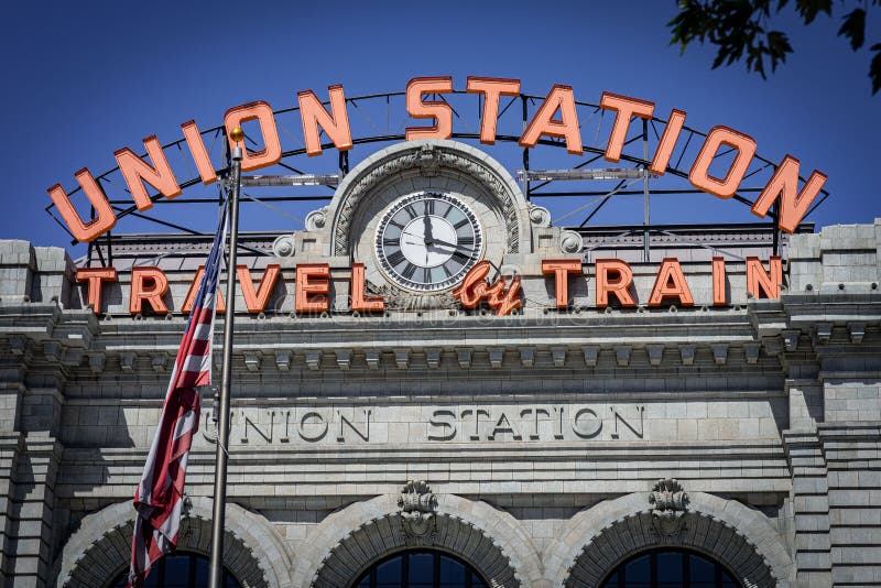 Exterior of the Union Station Building Editorial Stock Photo - Image of ...