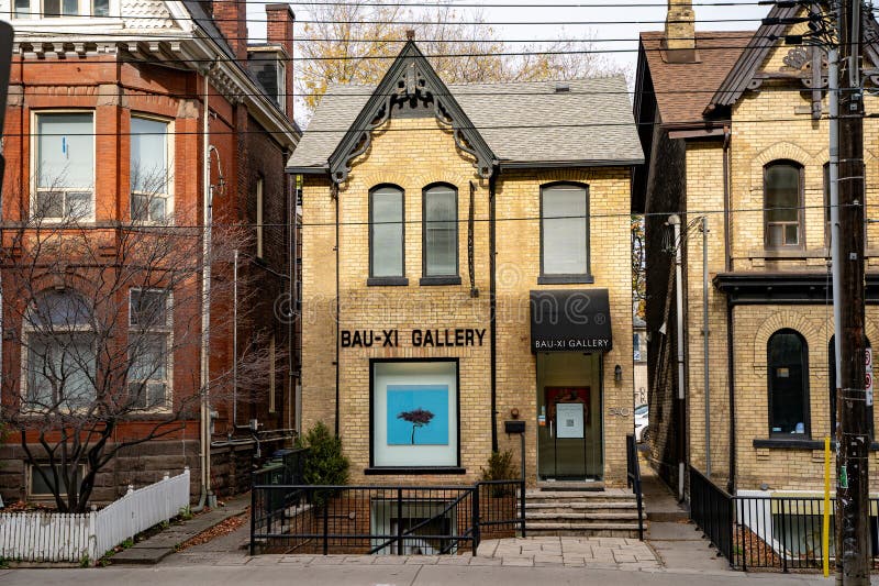 Exterior View of the Bau-Xi Gallery. Editorial Stock Photo - Image of ...