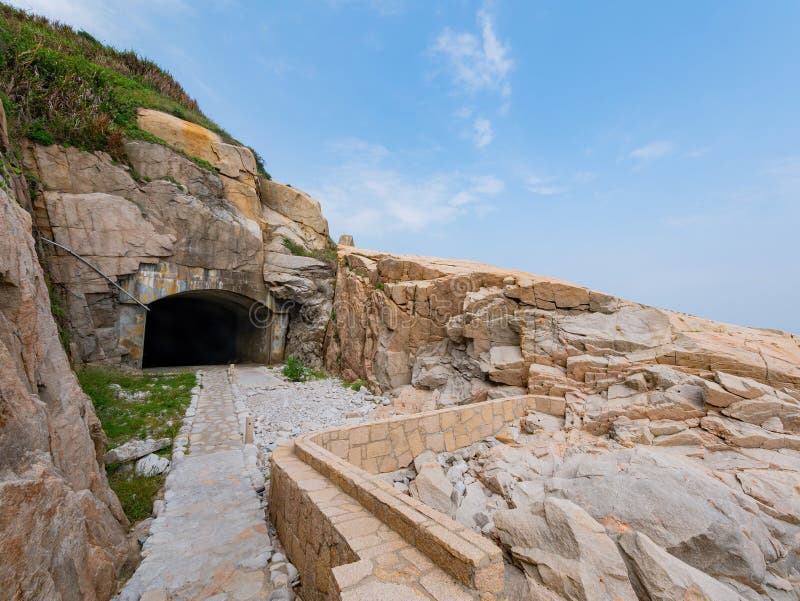 Exterior View of the Beihai Tunnel Stock Image - Image of township ...