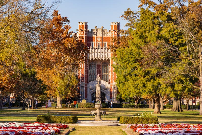 Exterior View of the Bizzell Memorial Library Editorial Photo - Image ...
