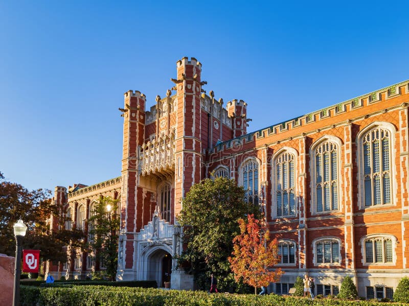 Exterior View of the Bizzell Memorial Library Editorial Photo - Image ...