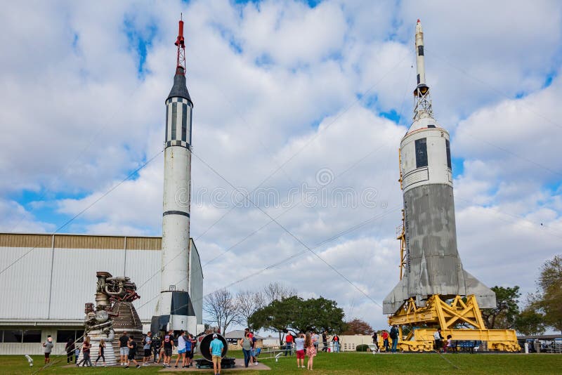 Exterior View Exhibition of Space Center Houston Editorial Photography ...