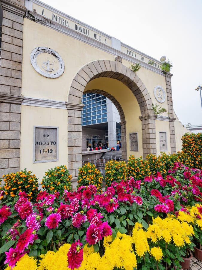 Exterior View of the Frontier Post of the Border Gate Editorial ...