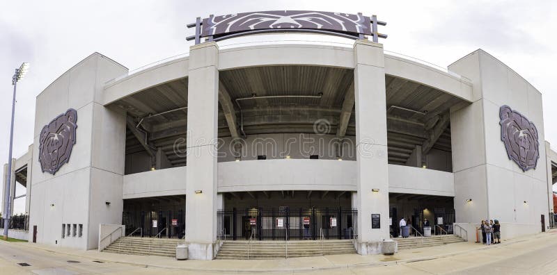 Exterior View of the Gate of Robert W. Plaster Stadium Editorial Stock ...