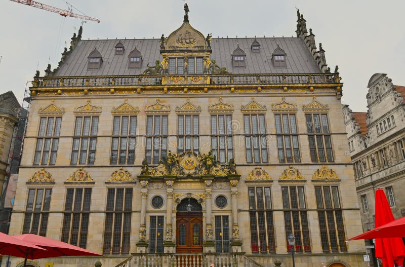 Landmarks of Germany - Bremen Editorial Stock Image - Image of brick ...