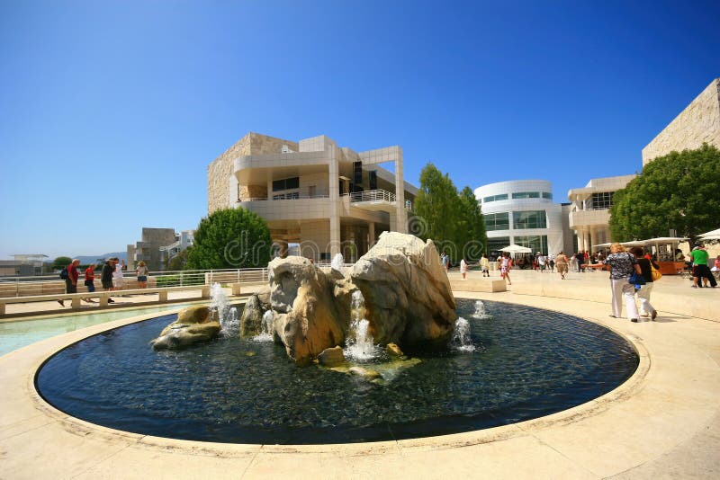 The getty center editorial stock image. Image of getty - 85996759