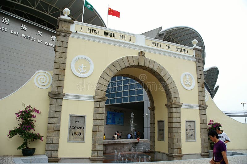 Exterior View of the Historical Frontier Post of the Border Gate ...