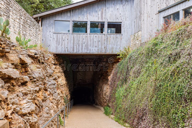 Exterior View of the Inner Space Cavern Editorial Stock Photo - Image ...