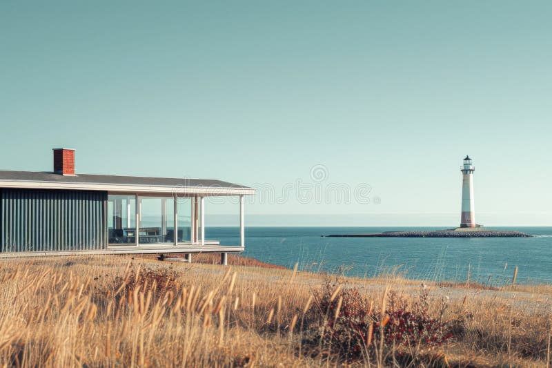 Minimalistic Lighthouse Stock Illustrations – 313 Minimalistic ...