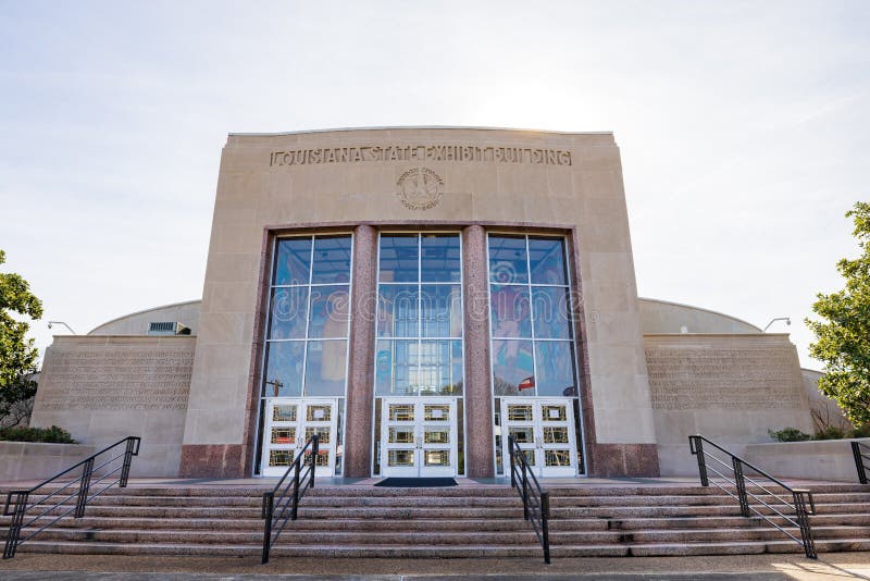 Exterior View of the Louisiana State Exhibit Museum Editorial Image ...