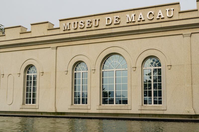 Exterior View of the Macao Museum Editorial Photography - Image of ...