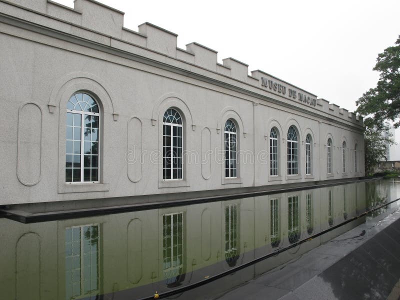 Exterior View of the Macao Museum Editorial Photo - Image of property ...