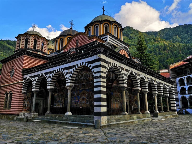 Landmarks of Sofia - Rila Monastery Stock Image - Image of ancient ...