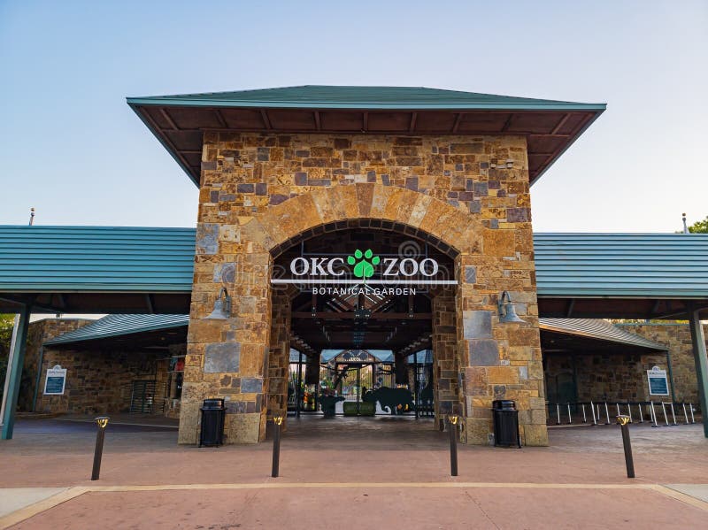 Exterior View of the Oklahoma City Zoo Editorial Image - Image of ...