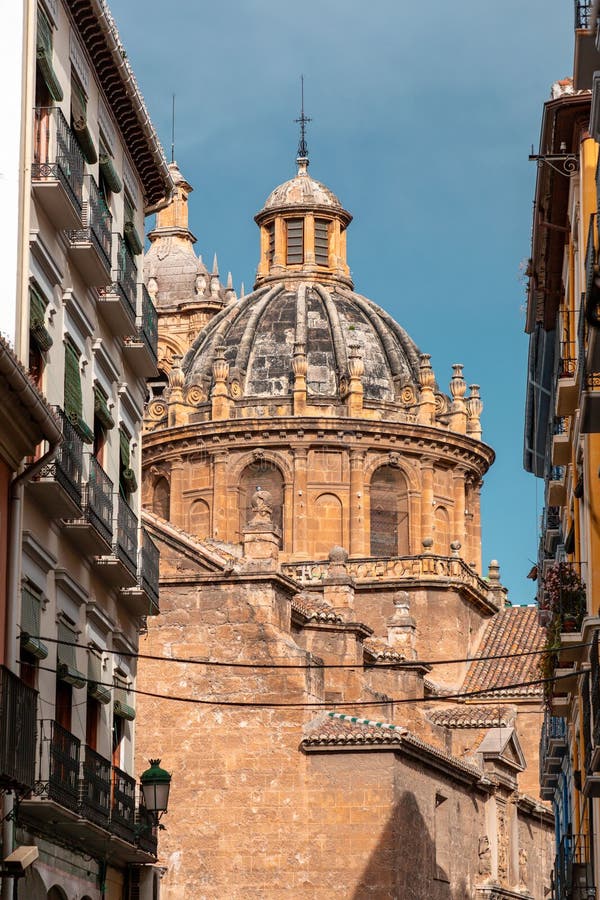 St. Justus and Pastor Basilica in Granada, Spain Stock Image - Image of ...