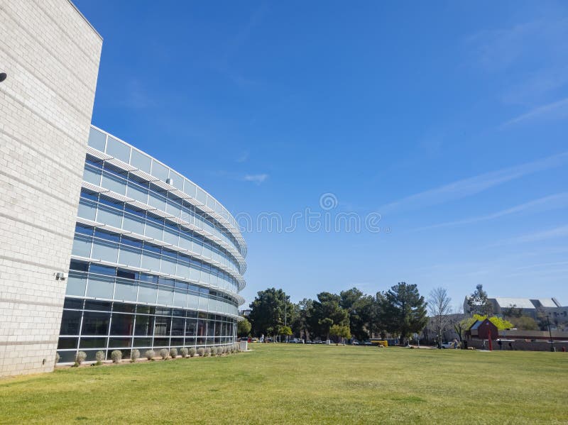 Exterior View of the Student Recreation and Wellness Center Stock Image ...