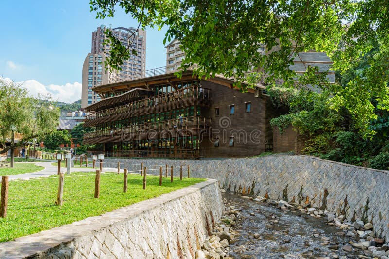 Exterior View of the Taipei Public Library Beitou Branch Editorial ...