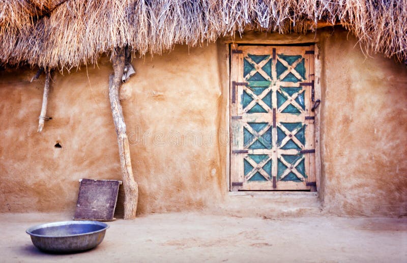 Village Hut stock image. Image of indian, classic, asian - 30034395