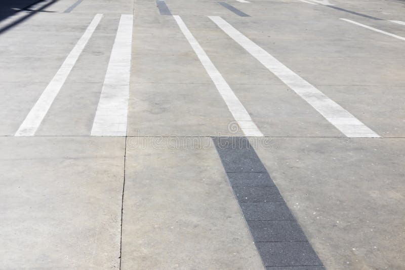 The Exterior Walkway is Made of Concrete in a Rectangular Shape Stock ...