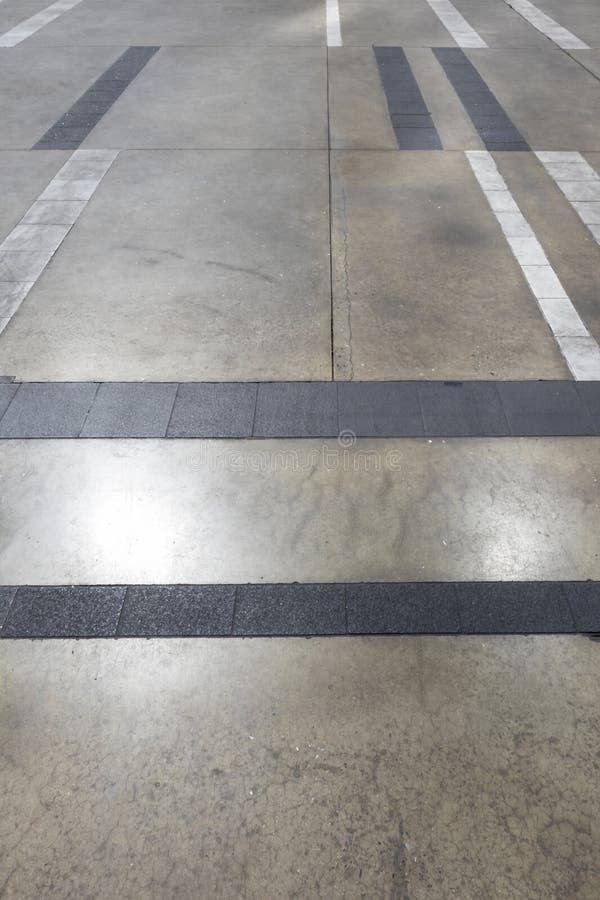 The Exterior Walkway is Made of Concrete in a Rectangular Shape Stock ...