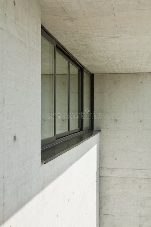 Exterior window stock image. Image of design, home, minimal - 25931641