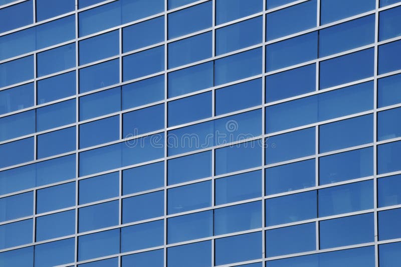 Exterior Windows of a Modern Building Stock Image - Image of detail ...