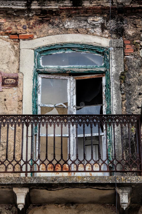 Exterior Windows of an Old Building Stock Photo - Image of european ...