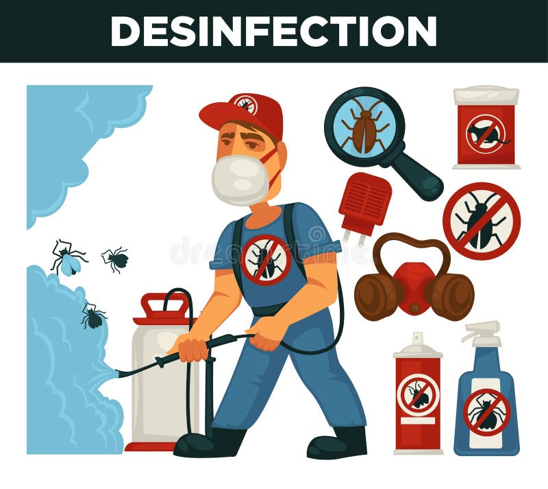 Extermination or Pest Control Service Company Information Poster ... Extermination or Pest Control Service Company Information Poster ...