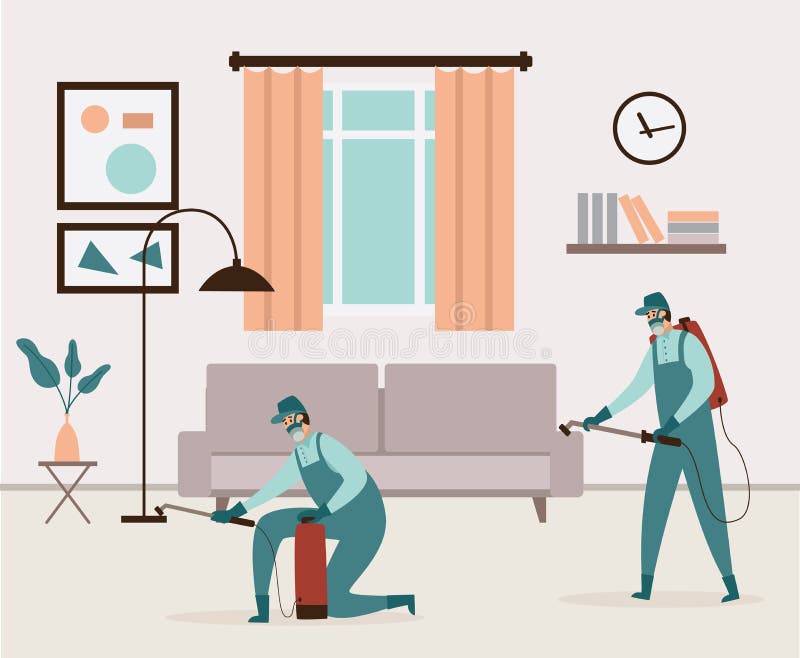 Exterminator Interior Stock Illustrations – 90 Exterminator Interior ...
