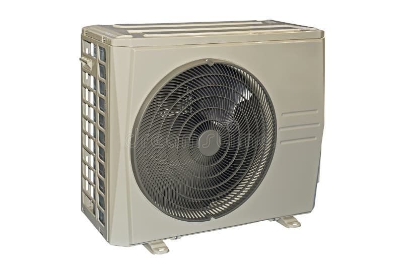 External Air Conditioner Compressor Unit are Installed on the Outside ...