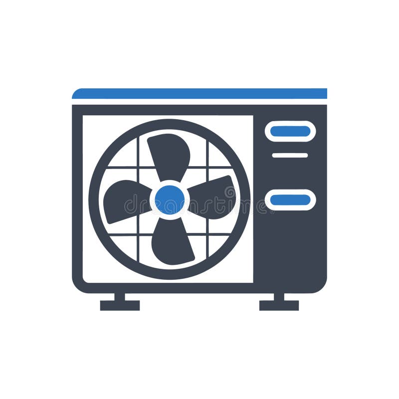 External Air Conditioning Unit Icon Stock Vector - Illustration of icon ...