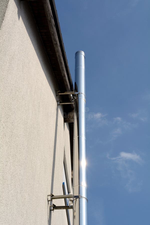 External chimney stock image. Image of energy, heat, cultivated - 49069115